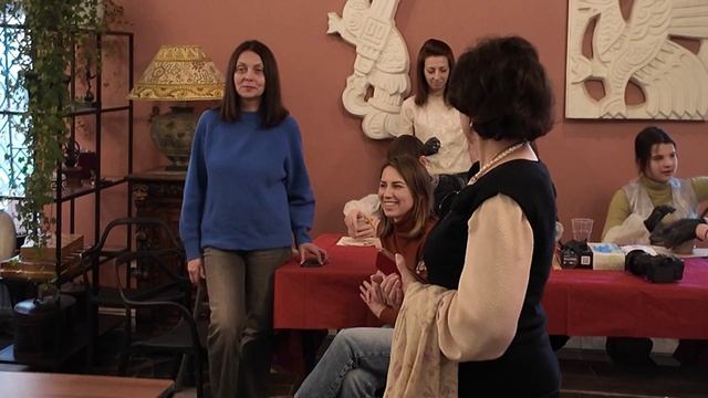 Мастер-класс на территории выставки "Орнаменты. Вчера и сегодня"