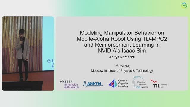 Modeling Manipulator Behavior on Mobile-Aloha Robot - ROS Meetup 27 апреля 2024
