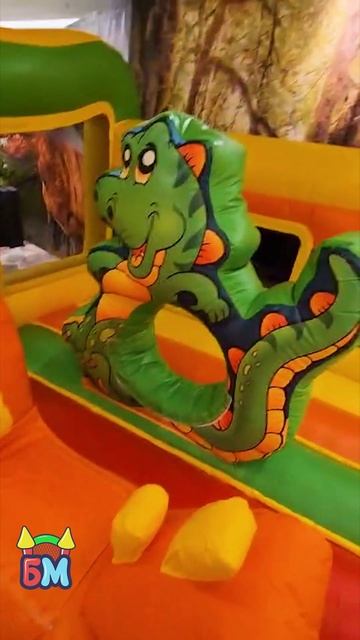 Отзыв от клиента о надувном батуте «Динопарк 2», 6*5*2,9 м