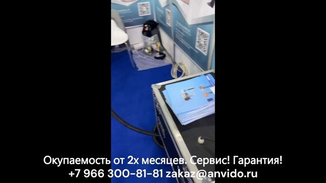 Шланговый захват для картонных коробок на MosBuild