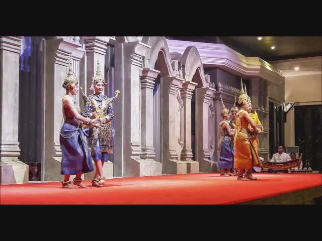 Камбоджа. Сием Рип. Танцы Апсара. 26. 01. 19г.