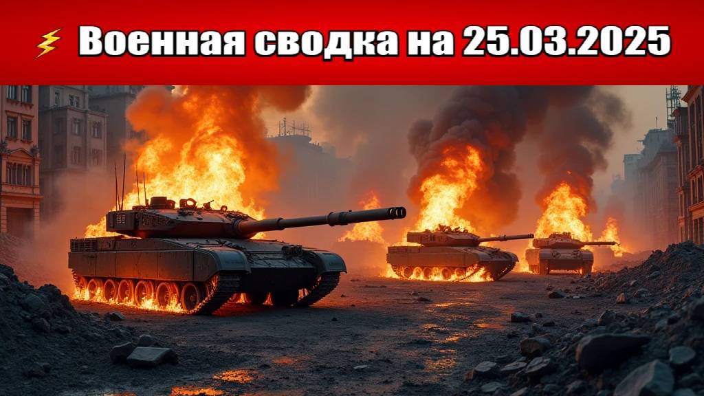 «Наши войска добивают подразделения ВСУ в Торецке!»: Военная сводка с фронта СВО на 26.03.2025