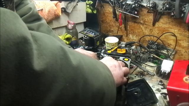 Ремонт, буквально трофейной бензопилы "ДОКА"!