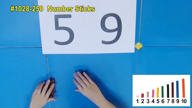 Набор для изучение математики "Счетные палочки Кюизенера" 1028