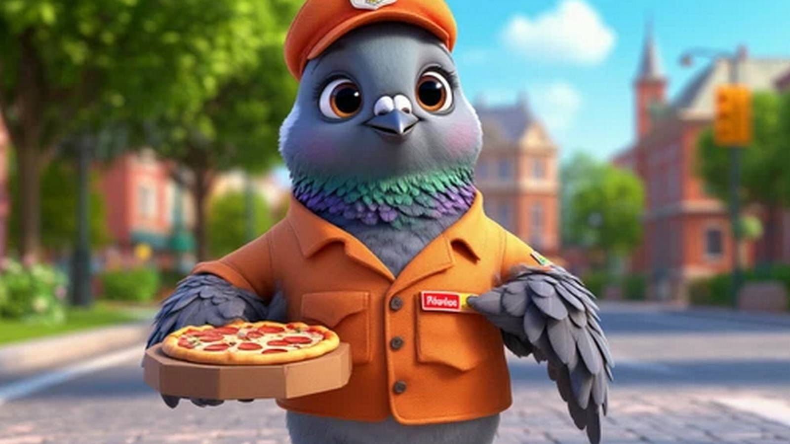 Пицца в небо. Gugu pizza