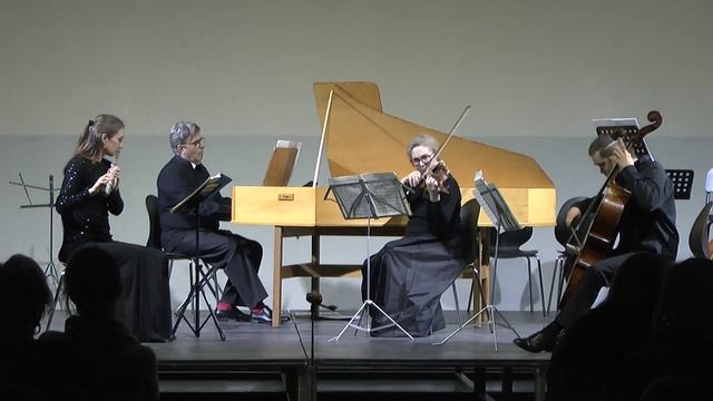 Бах. Трио-соната из Музыкального приношения Т. Гринденко, М. Рубинштейн, В. Мастеров, Ф. Строганов