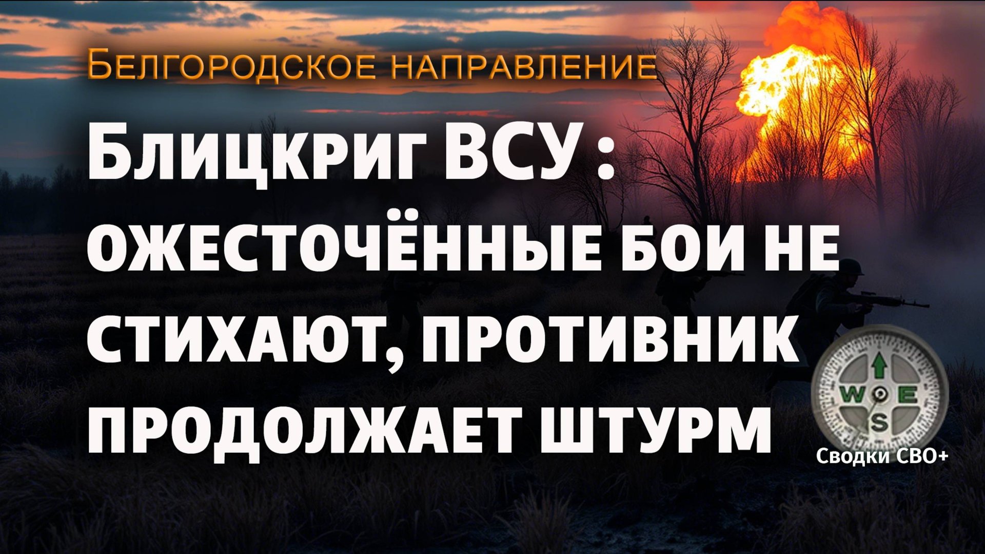 Белгородское и Курское направления. Ситуация на фронте. Новости СВО. Карта и сводка СВО