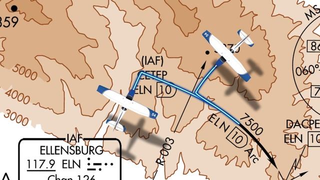 полет по DME Arcs