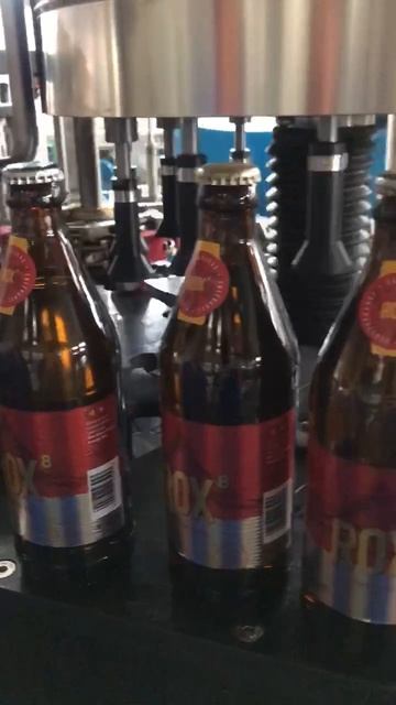 Этикетавтомат. Бумажная этикетка на холодный клей пиво