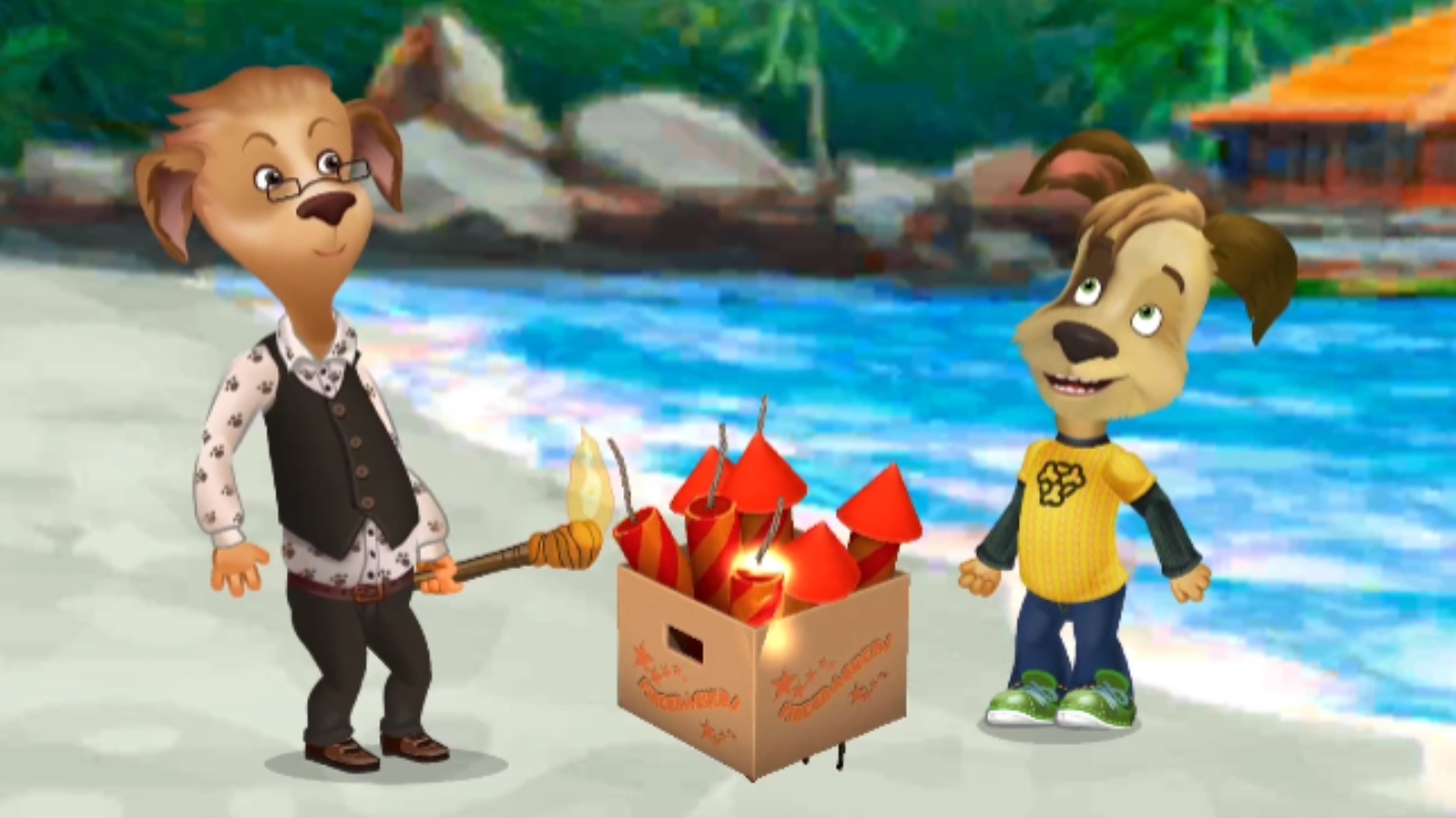 Барбоскины мультфильм игра. Солнечный берег