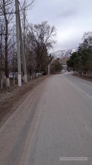 В национальном парке «Ала-Арча» ведутся ремонтные работы на КПП, а вокруг него, вероятно парковка