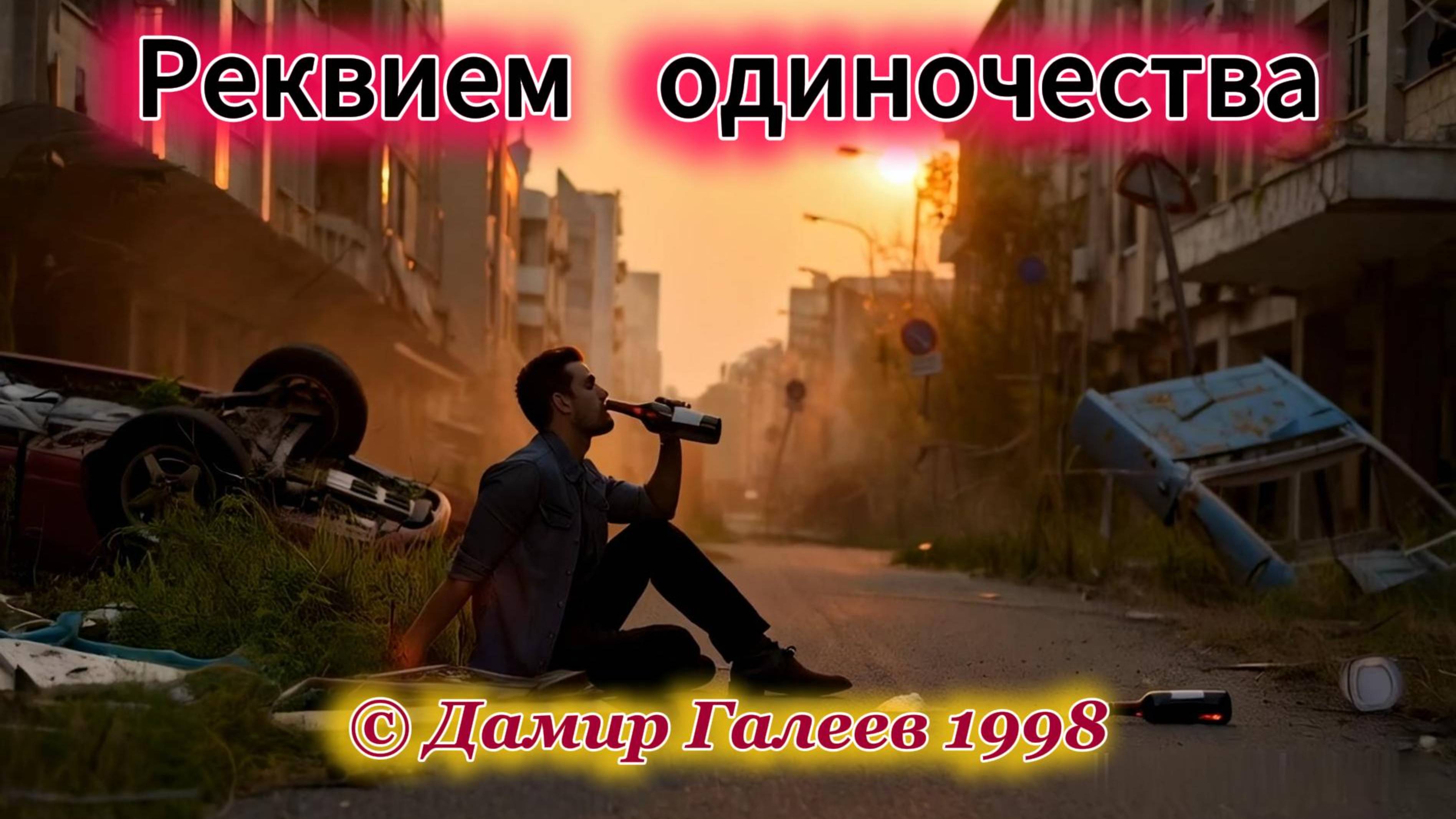 Песня Реквием одиночества - © Дамир Галеев 19 сентября 1998 г