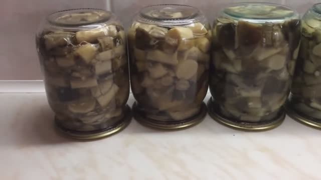 Маринованные грибы на зиму — идеальная закуска! 🍄🥫