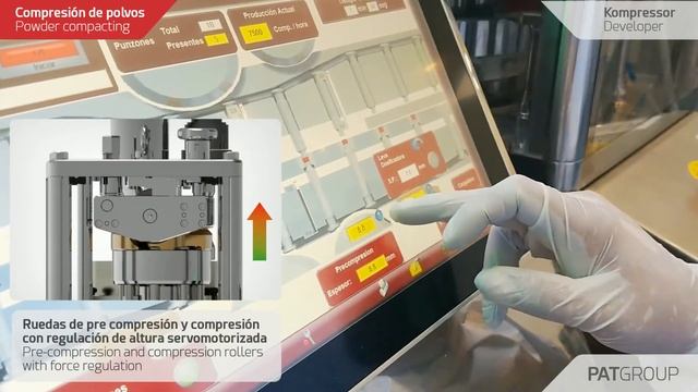 COMASA Таблетпресс R&D KOMPRESSOR DV