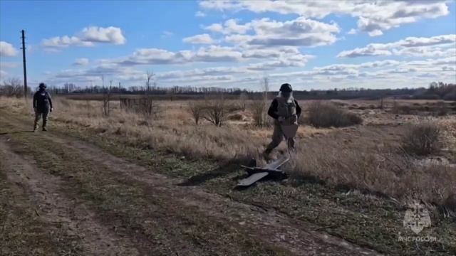 Саперы МЧС России продолжают работы по разминированию в Курской области