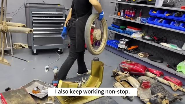 Восстановление Honda CG125 1989 года - часть 2