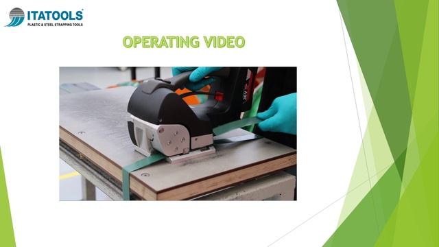 аккумуляторный стреппинг инструмент ITA 27 для ПЭТ ленты