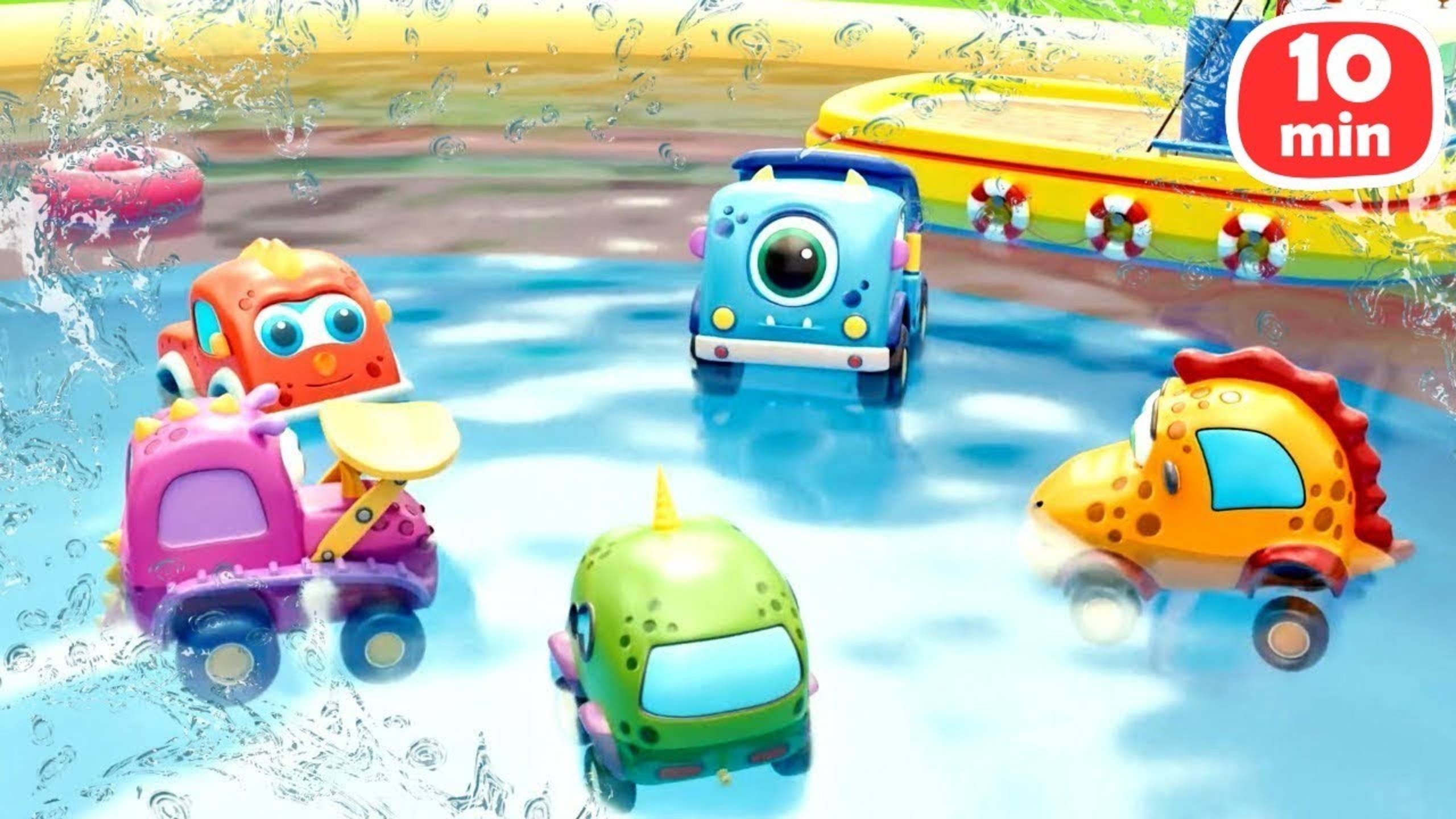 Мультики про машинки. Машинки Мокас - лучшие серии. Мультики для мальчиков.