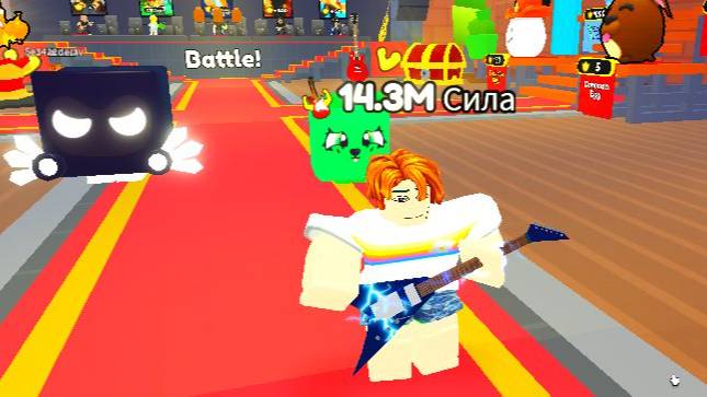 Играю в симулятор Rockstar в Roblox