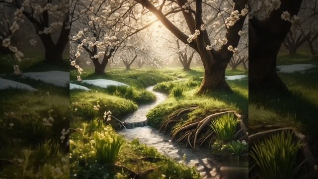 Классика в новом свете: Черёмуха душистая в исполнении ИИ