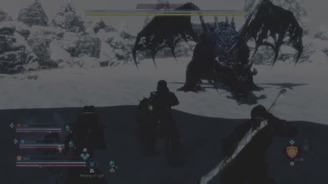 STRANGER OF PARADISE FINAL FANTASY ORIGIN - Dragon Zombie Fight