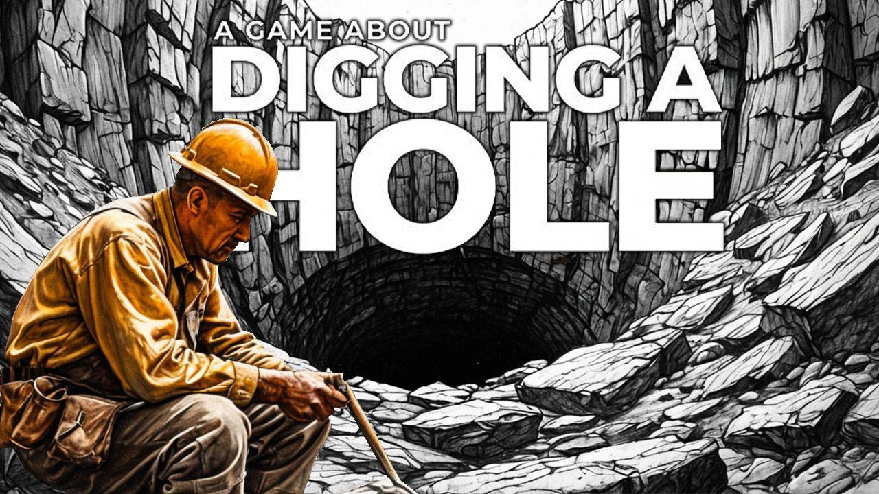 ПРОСТО КОПАЙ | A Game About Digging A Hole | ПЕРВЫЙ ВЗГЛЯД