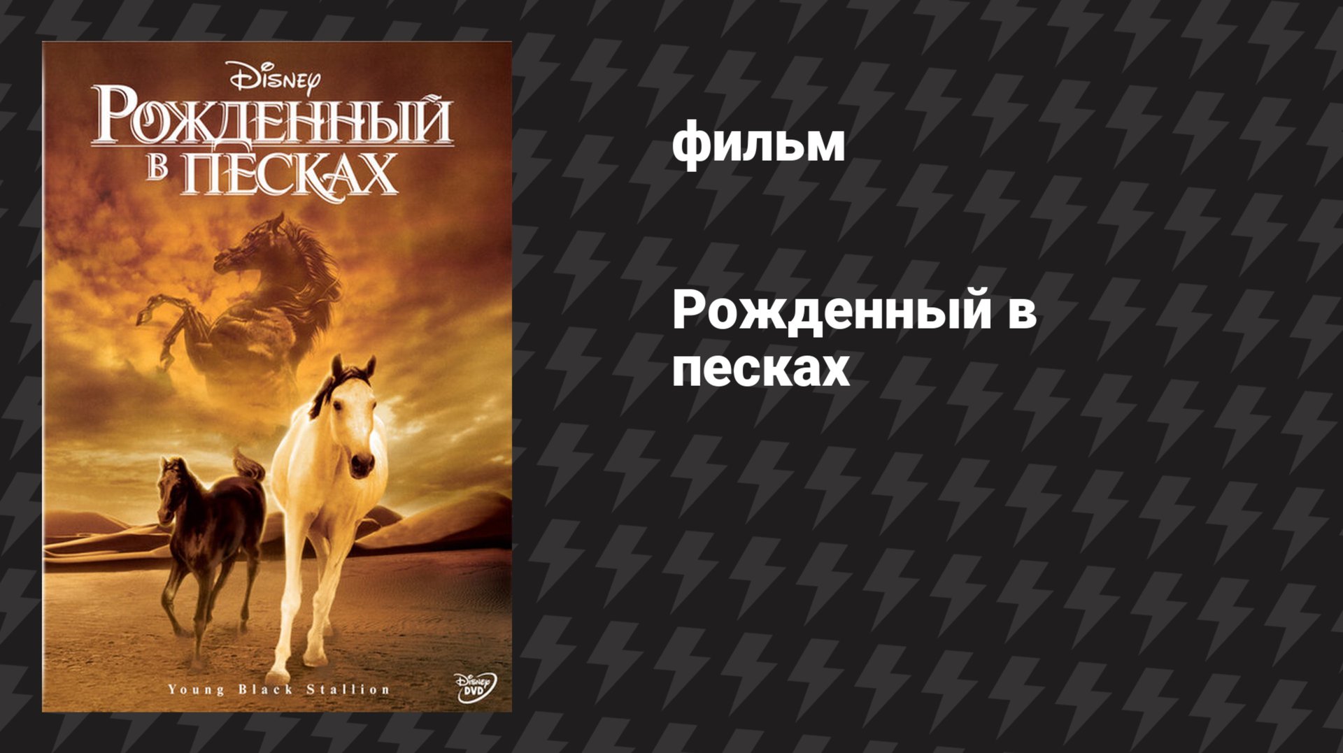 Рожденный в песках (фильм, 2003)