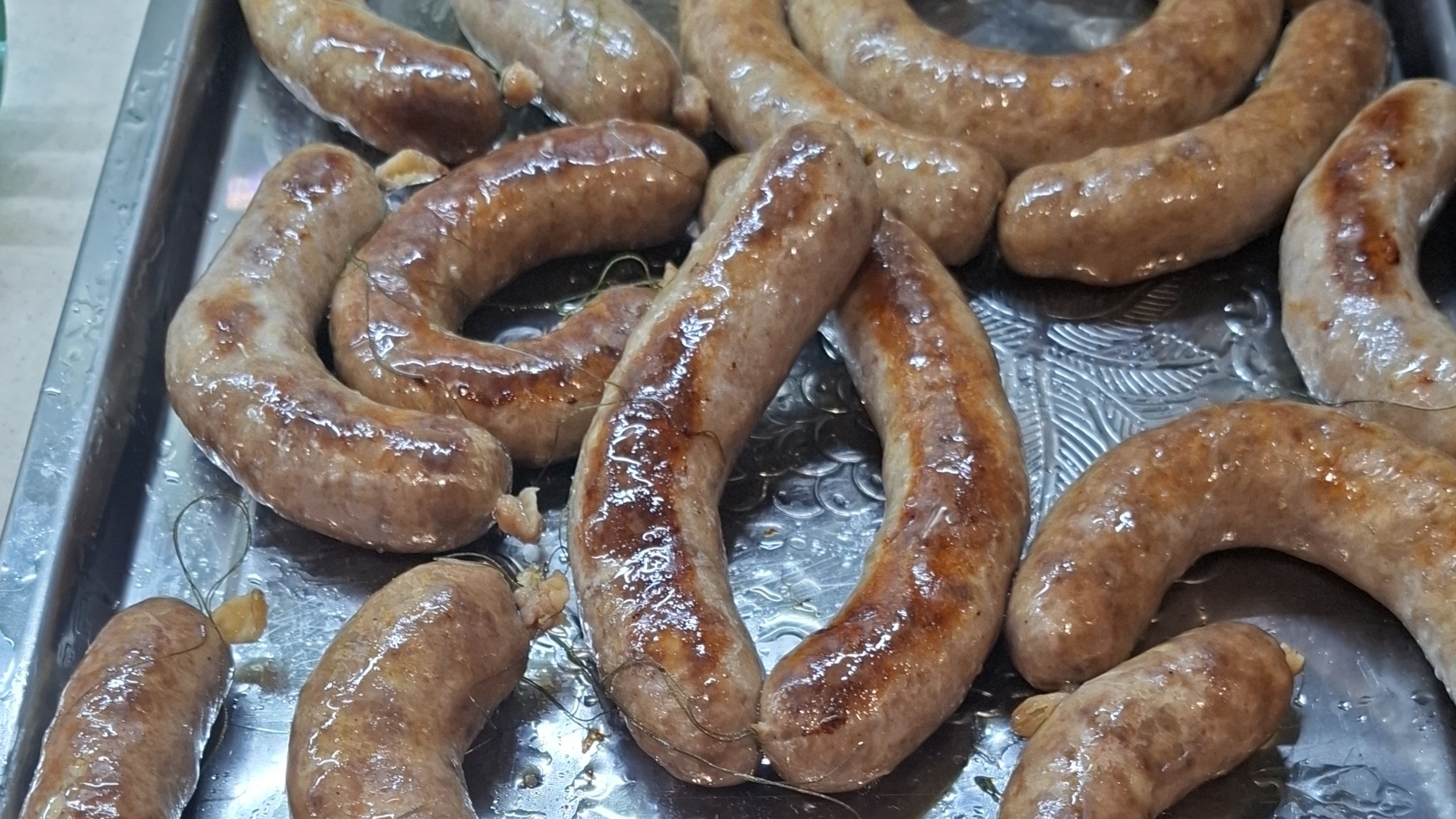 Колбаса домашняя мясная. Привет из Крыма.