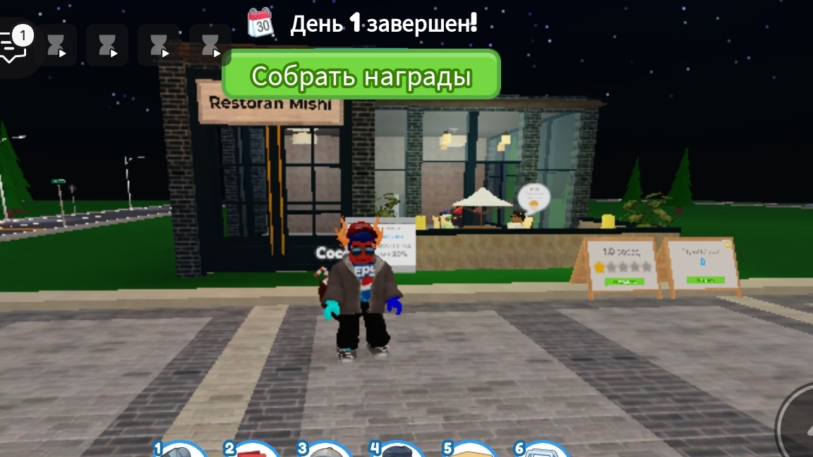 создаю свой собственный ресторан в роблокс(часть 2)