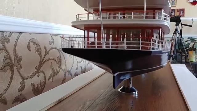 Макет ресторан-яхта Лондон-Дубай