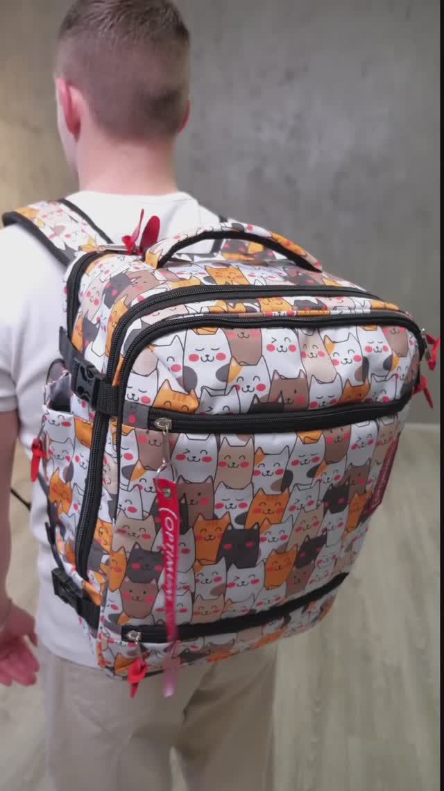 Рюкзак для ручной клади и путешествий 40х30х20 Optimum WIZZ AIR #рюкзакдляручнойклади #путешествие