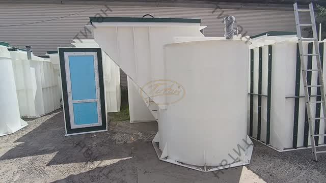 Круглый погреб Титан Агроном для дачи ВИДЕО ОБЗОР от производителя [купить погреб с установкой]