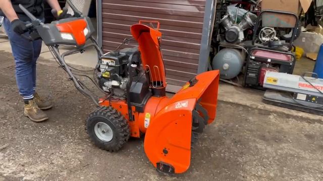 Ремонт снегоуборщика husqvarna st 227 p в Санкт Петербурге