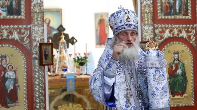 Проповедь епископа Дамиана (Давыдова) в Володарке.04.08.2018