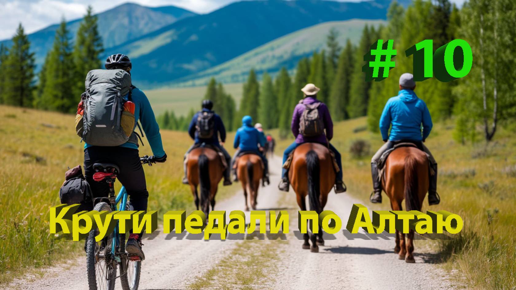 🚲 Крути педали по Алтаю. 10 часть: по следам кочевников