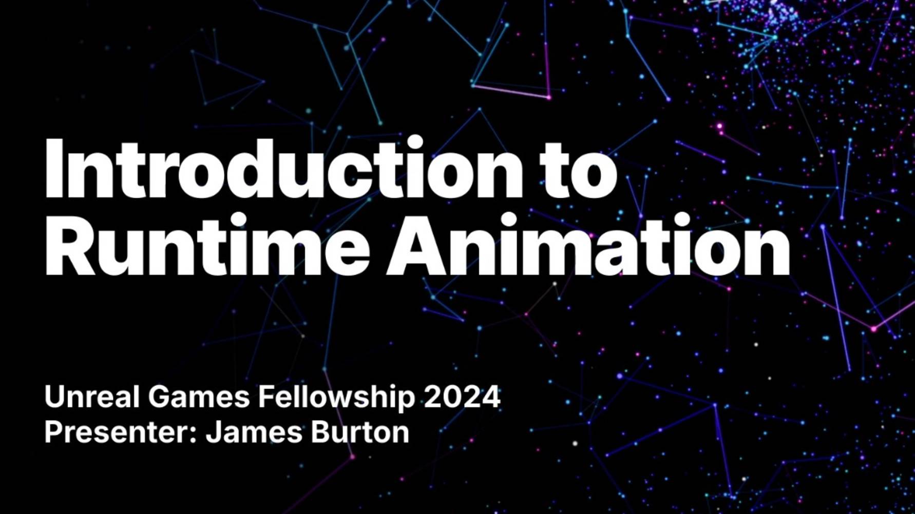 8. Introduction to Runtime Animation