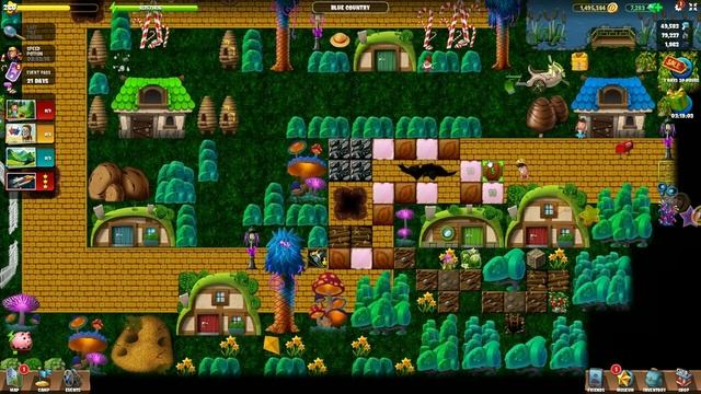 Голубая страна - Blue Country | Удивительный волшебник страны Оз #1 (PC) | Diggy's Adventure