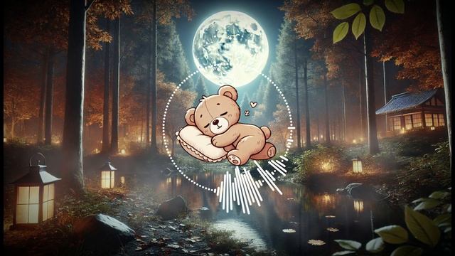 4К Уютная атмосфера осенней ночи - Спокойная фортепианная музыка для отдыхай, сна и медитации