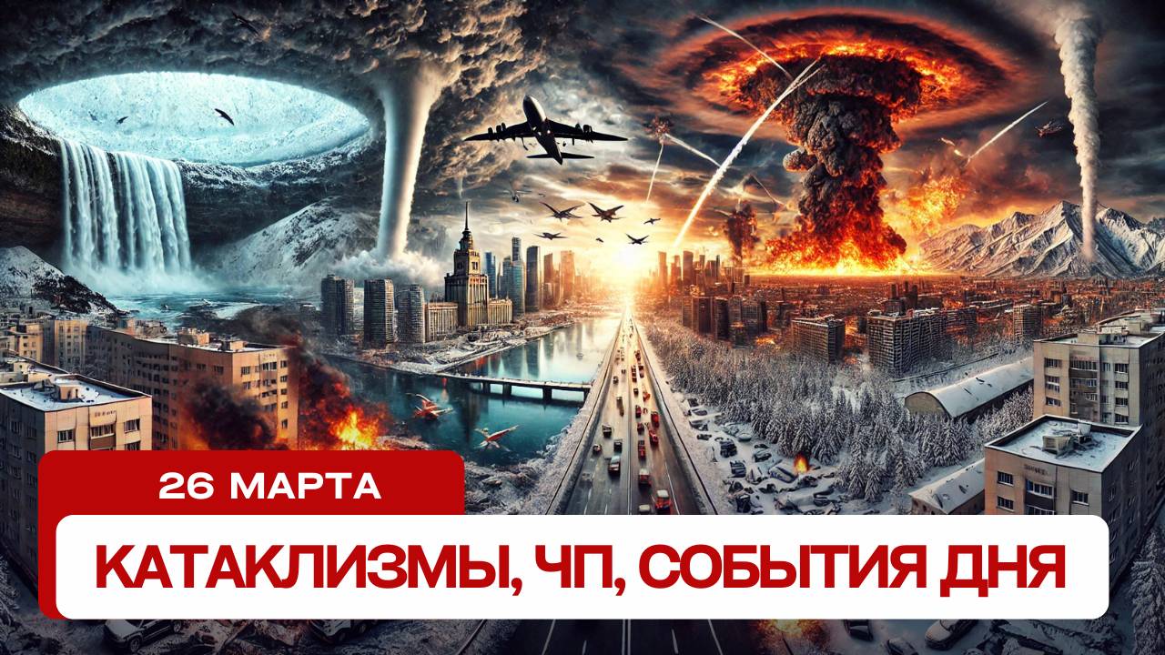 Новости сегодня 26.03.2025. Катаклизмы за день, ЧП, события дня
