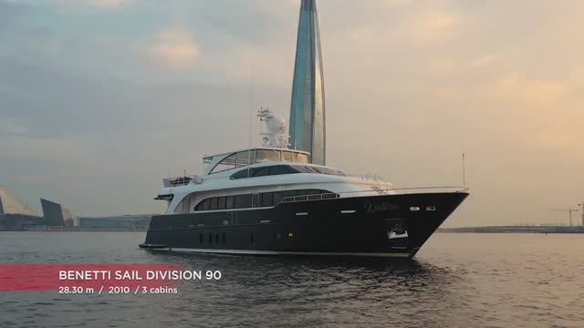 Обзор моторной яхты Benetti Sail Division 90 Kalisa • Nord Star Brokerage
