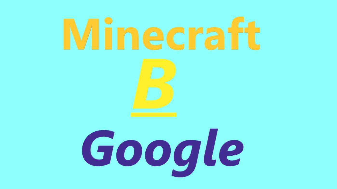 Minecraft в Google