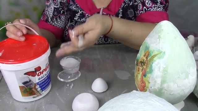 Небесные ангелы. Пасхальные работы. ХоббиМакрет