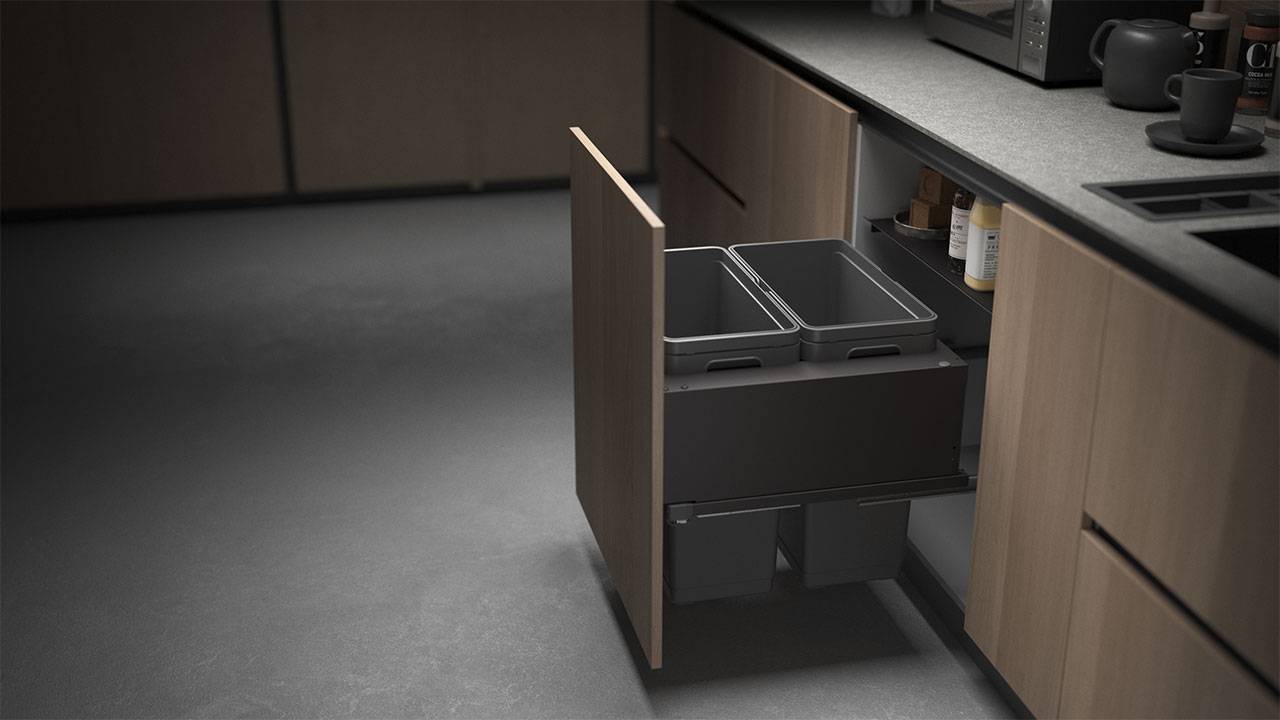 Установка системы вёдер GLOBE 2.0 с крышкой-полкой