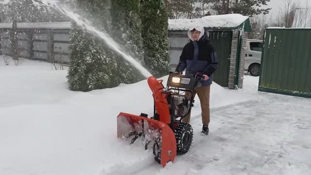 Ремонт снегоуборщика husqvarna st268ep