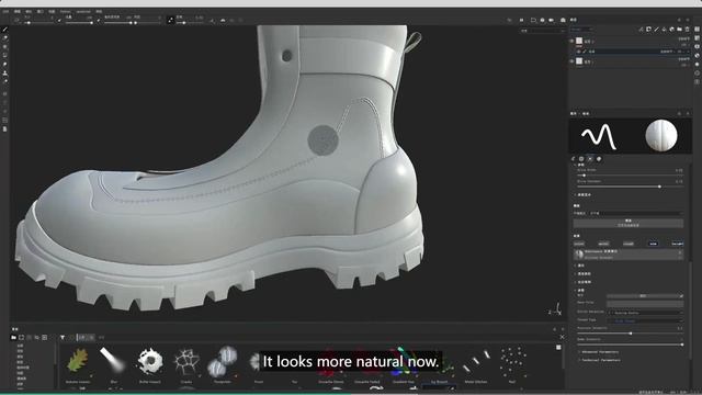 C1. Draw sewing thread in Substance Painter