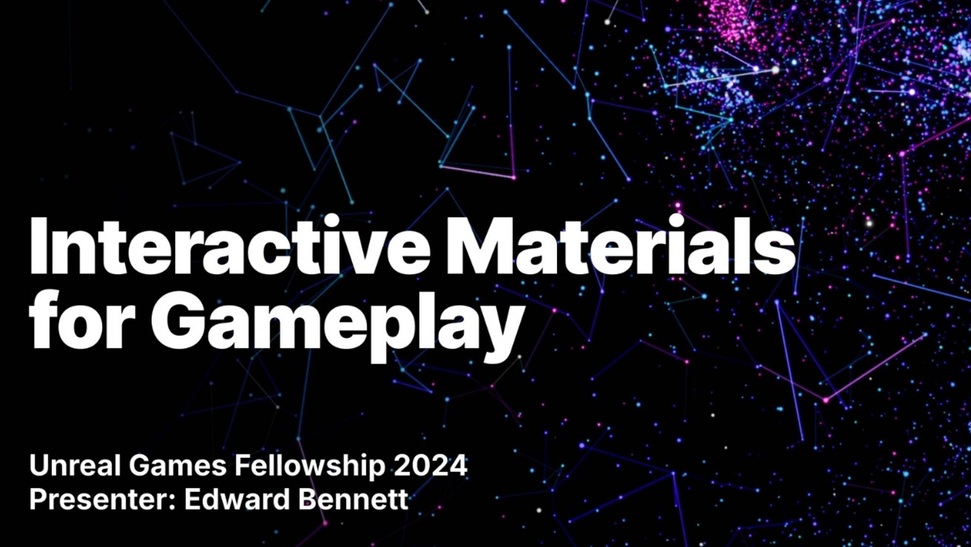 12. Interactive Materials for Gameplay