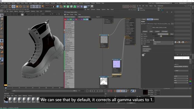 C5. Export textures in Octane
