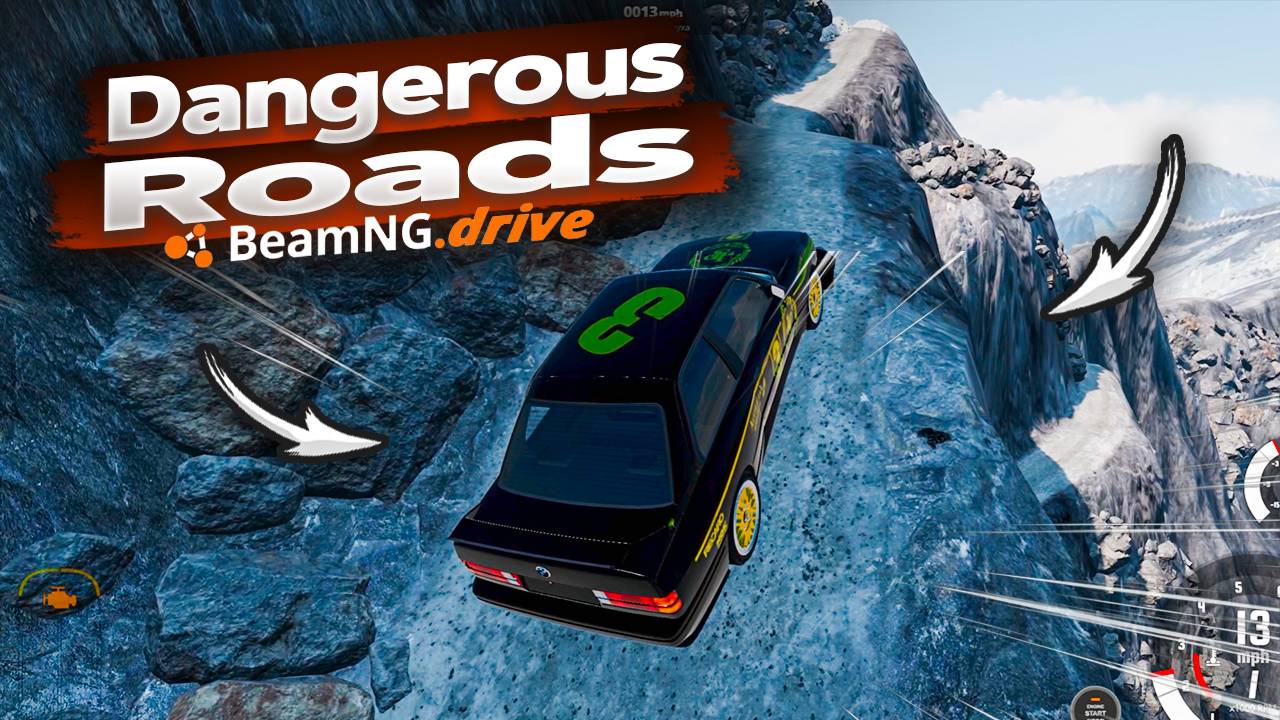 💥 ЭТИ ДОРОГИ НЕ ПРОХОДИМЫ?! BeamNG Drive Бросил мне вызов! 🚘🔥