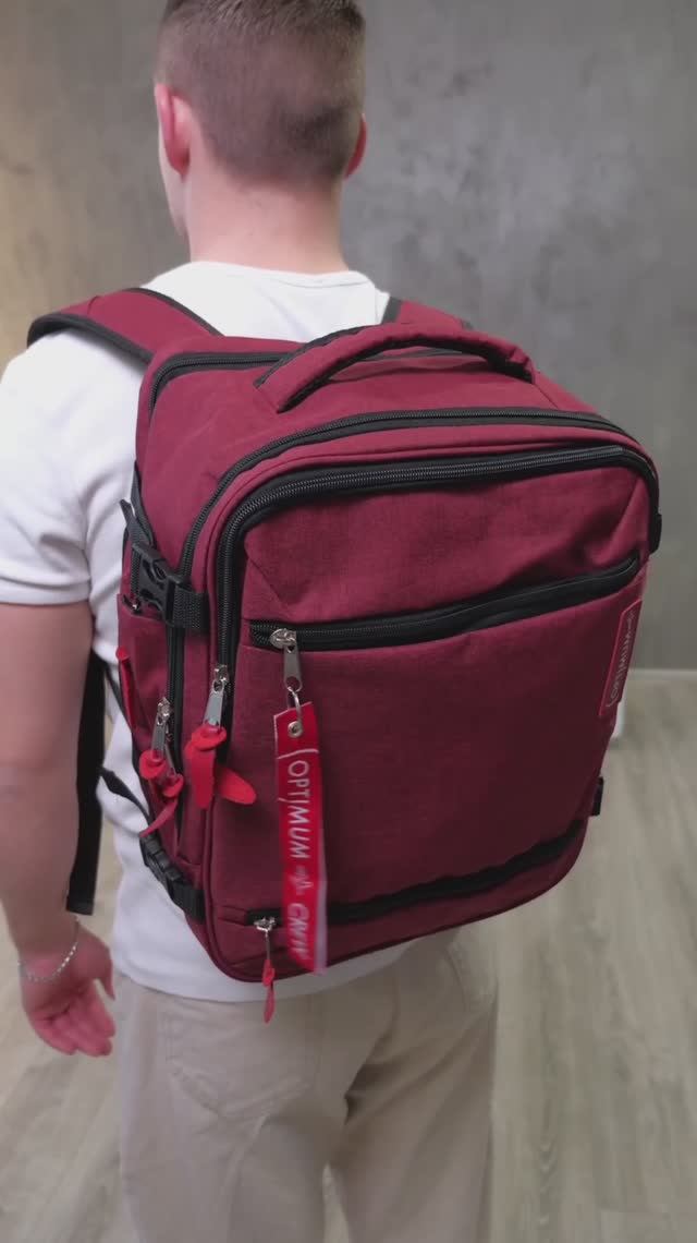 Рюкзак для ручной клади и путешествий 40х30х20 Optimum WIZZ AIR #рюкзакдляручнойклади #путешествие