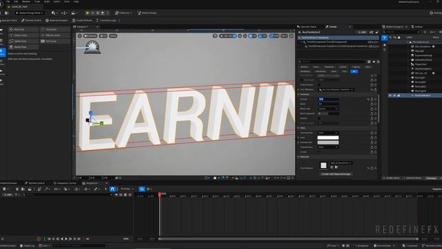 03   Motion Design Mode and Text Tool